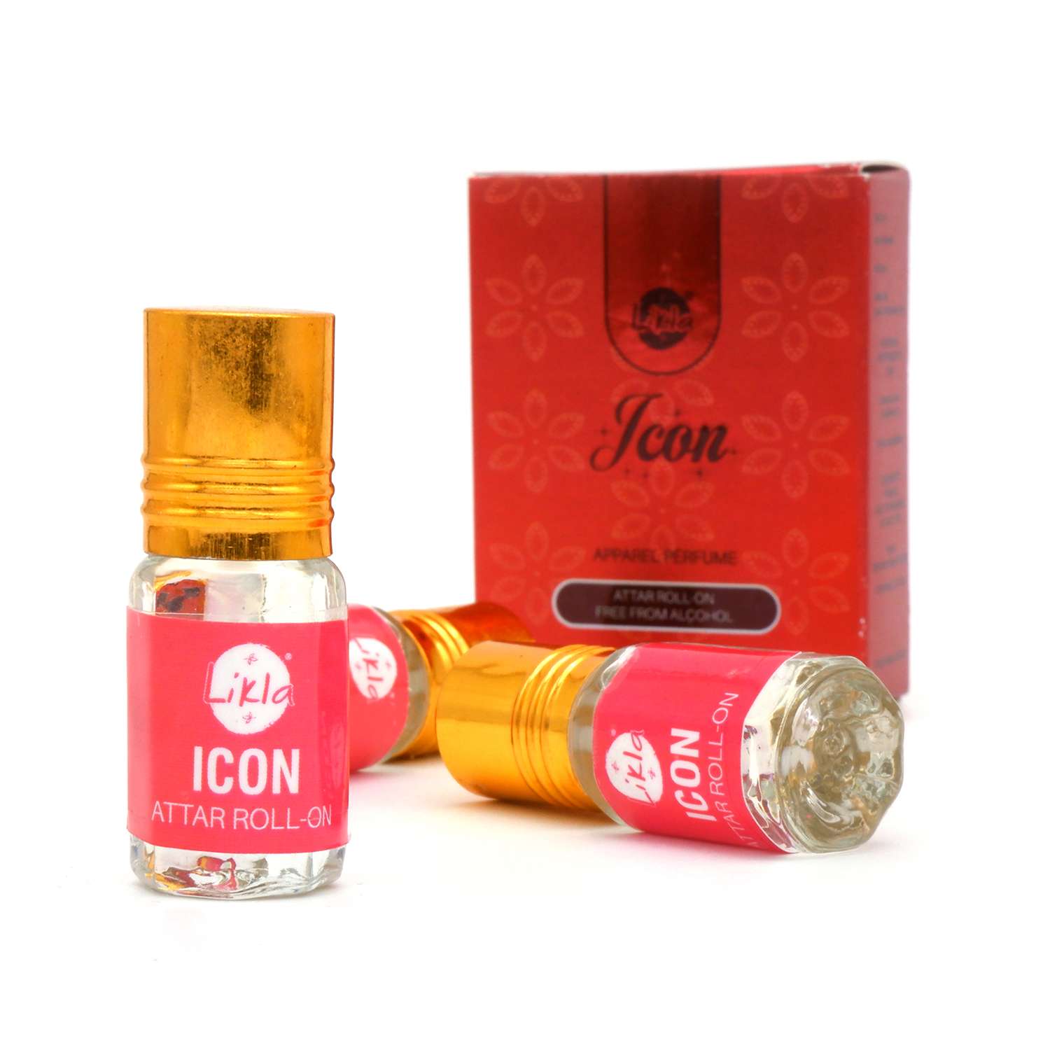 Likla Icon Roll On Attar 3ml - Liklastore